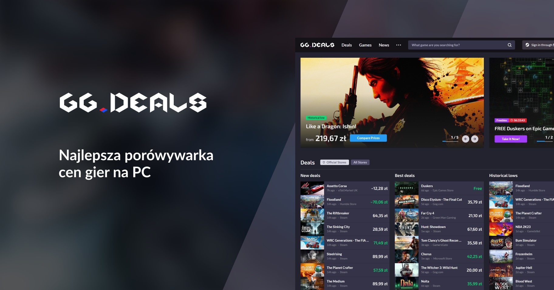 GG.deals - prawdziwa gratka dla miłośników gier na PC | Polska Agencja ...