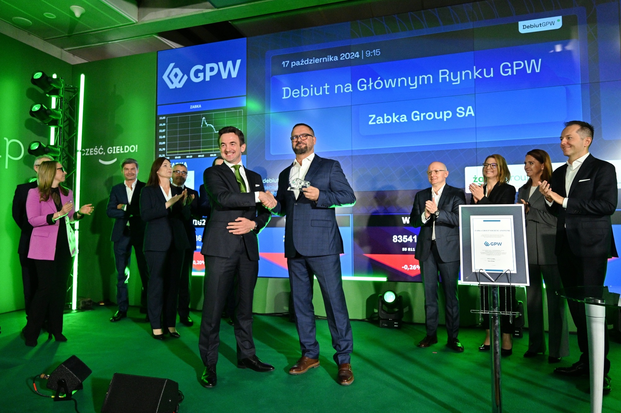 Debiut Żabki na warszawskiej giełdzie to czwarta największa transakcja w historii GPW | Polska ...