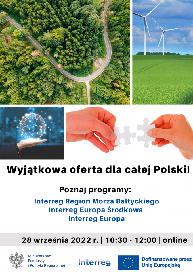 Spotkanie o programach Interreg Europa, Region Morza Bałtyckiego i ...